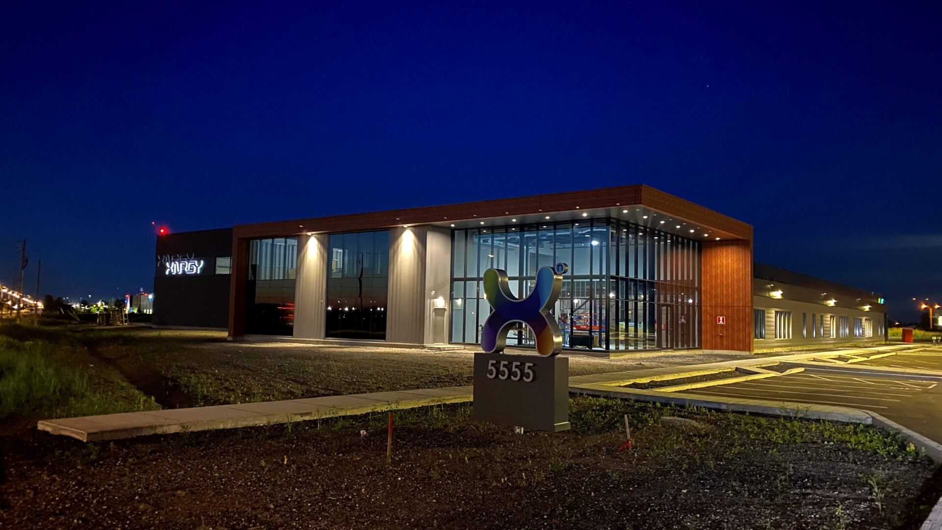 Electromechanical engineering for a new industrial building XNRGY ...